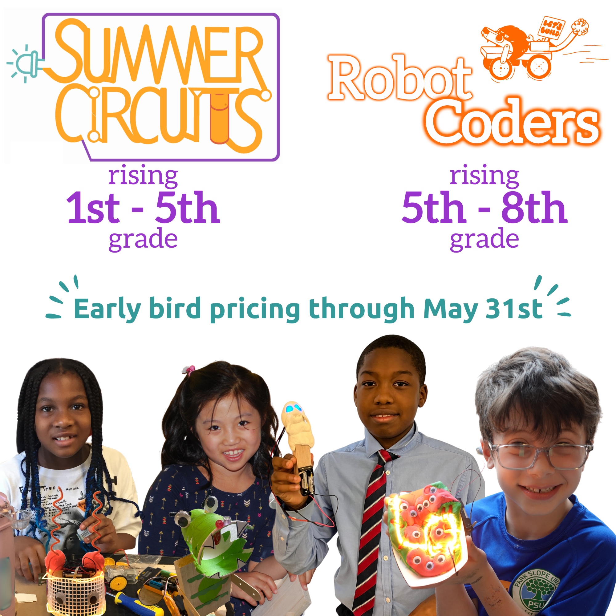 Summer Robots at VCS - Greater NYC - Brooklyn Robot Foundry